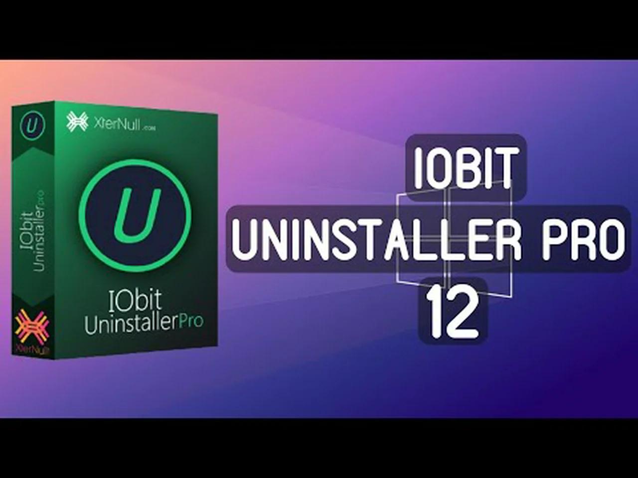 Iobit Uninstaller 12 PRO Crack | License Key & Free Download | Install ...
