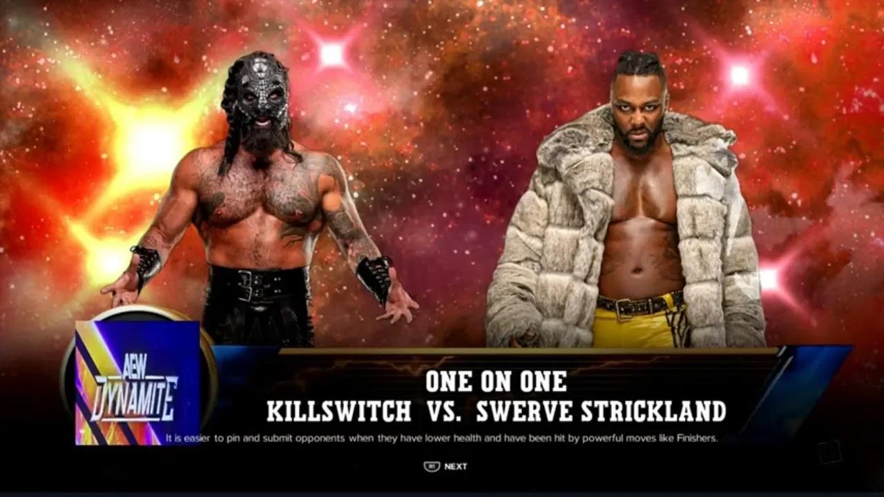 AEW Dynamite Swerve Strickland vs Killswitch