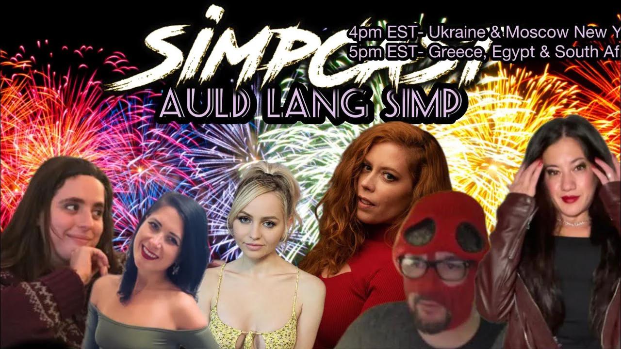 New Years Eve SimpCast! Chrissie Mayr, Xia Anderson, Cecil, Anna TSWG, Kim Coulter, Lila Hart, Nina