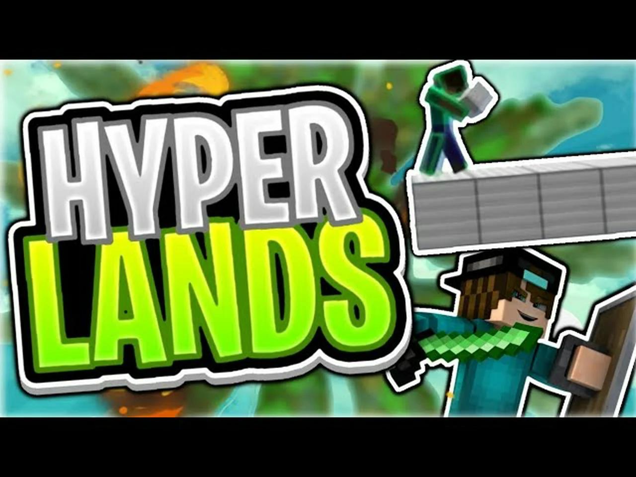 VISITING HyperLands SERVER on Minecraft Bedrock!