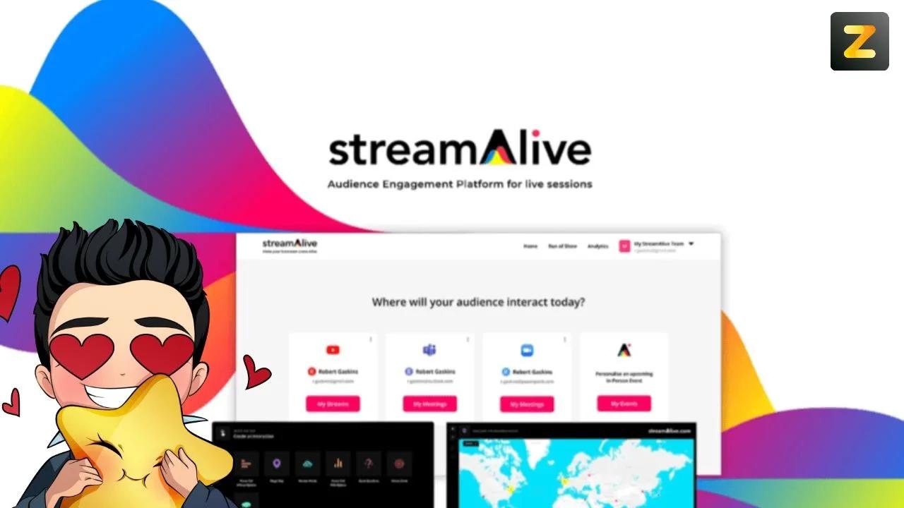 StreamAlive Review: AppSumo Lifetime Deal | Slido Alternative