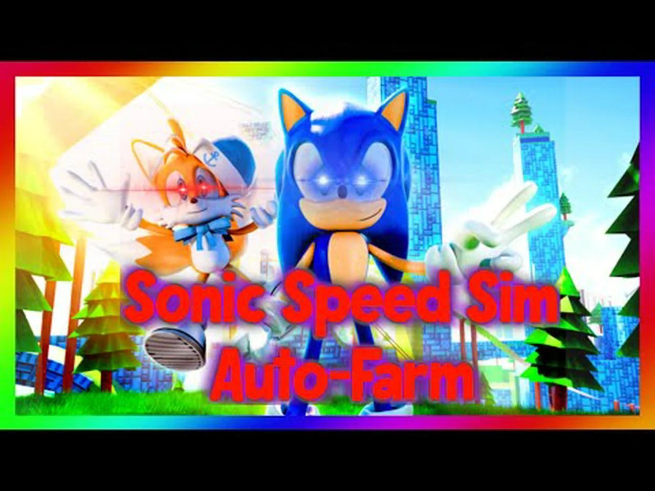 💠 Roblox Sonic Speed Simulator Script Exploit Auto Farm And Auto Rebirth 8080