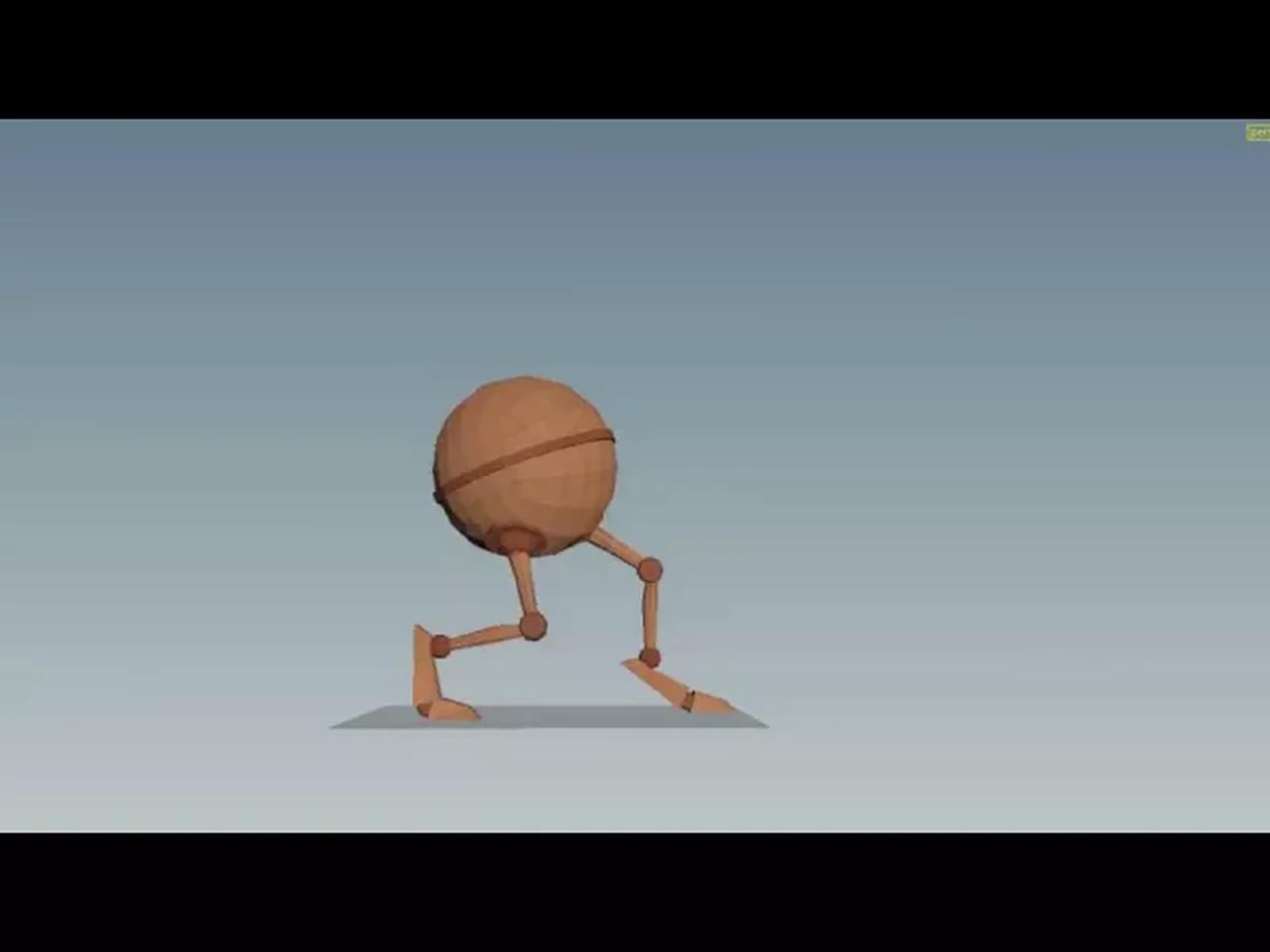 Sneaking Walk Cycle - 3D Animation Exercise