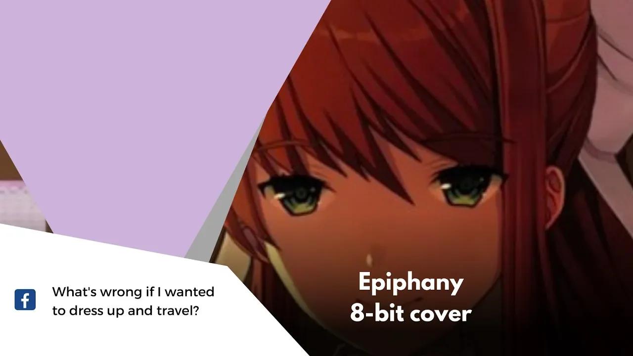 FNF DDLC Monika - Epiphany - 8-bit cover
