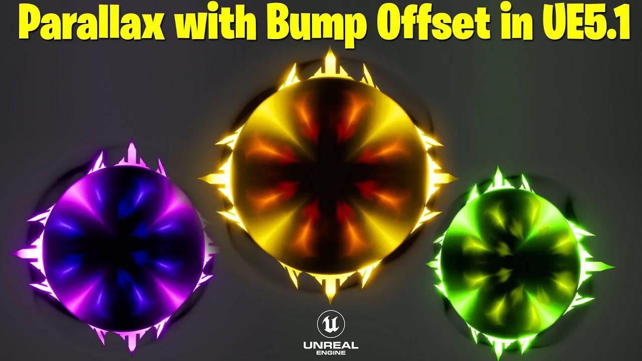 Parallax with Bump Offset in UE5 Material Tutorial | Download Files