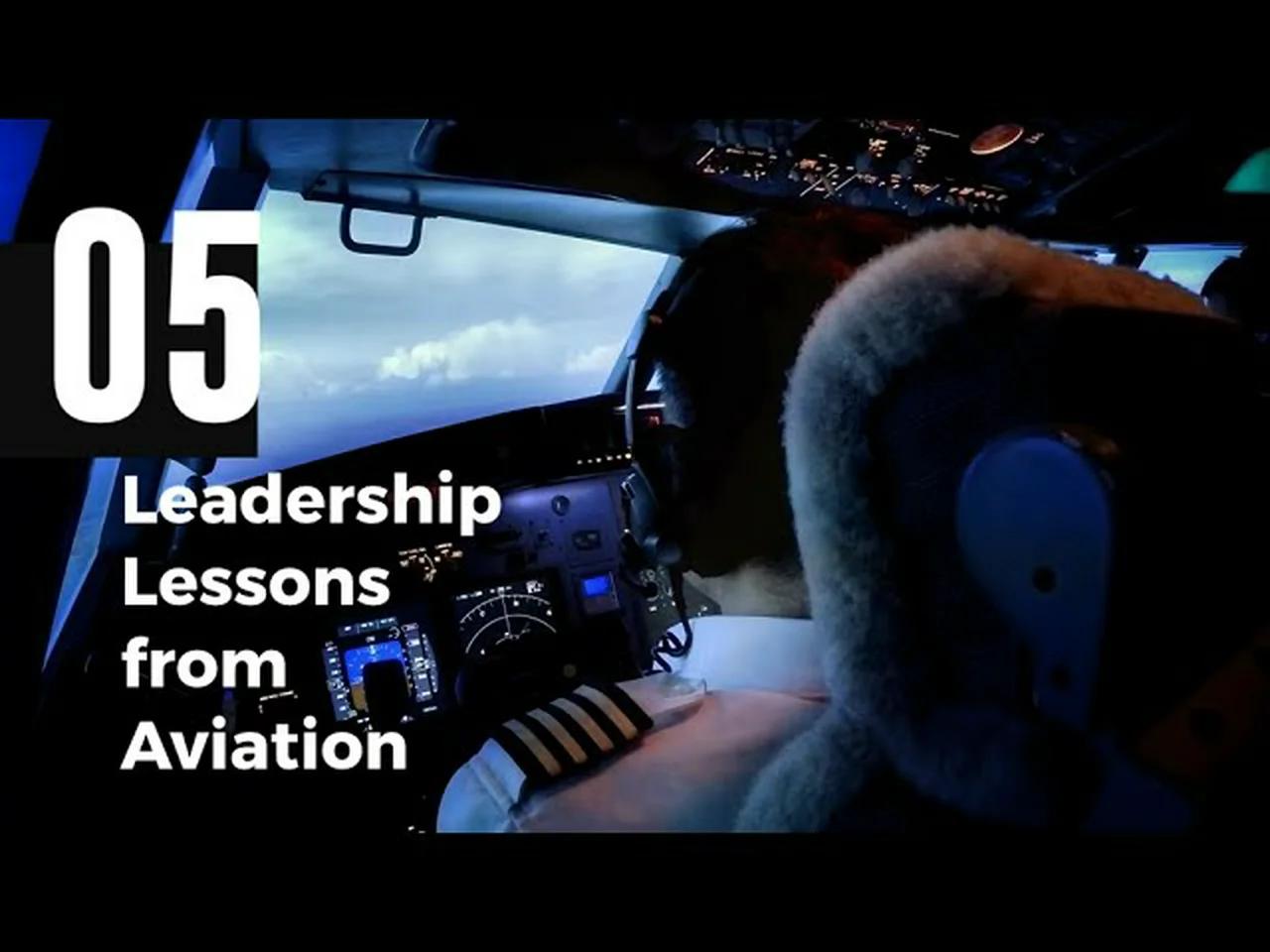 5 Leadership lessons from aviation