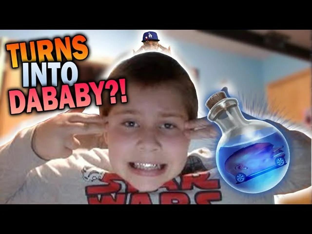 THIS GUY TURNED INTO DA BABY