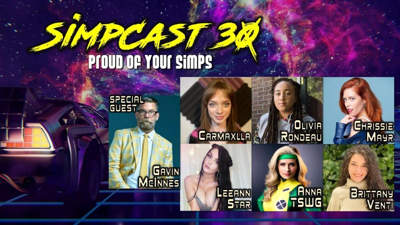 LIVE SimpCast 30- Gavin McInnes, Olivia Rondeau, Carmaxlla, LeeAnn Star ...