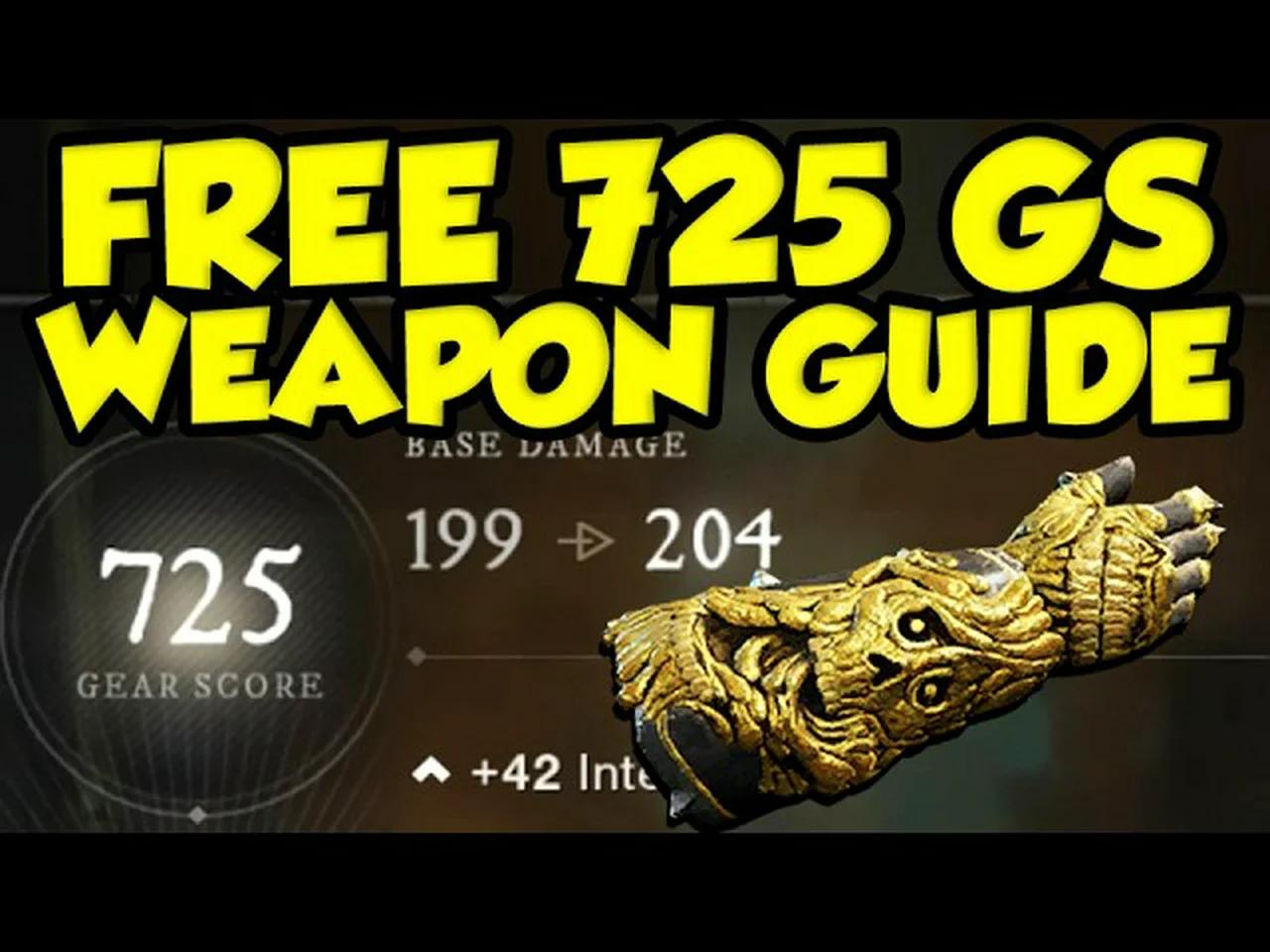 THIS VIEWER FOUND HOW TO GET AN EASY 725GS WEAPON! Best 725 GS Weapon ...