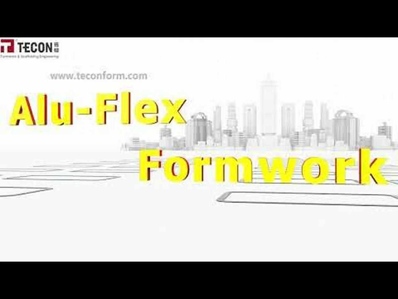 TECON|Alu-Flex Formwork|3D Tutorial