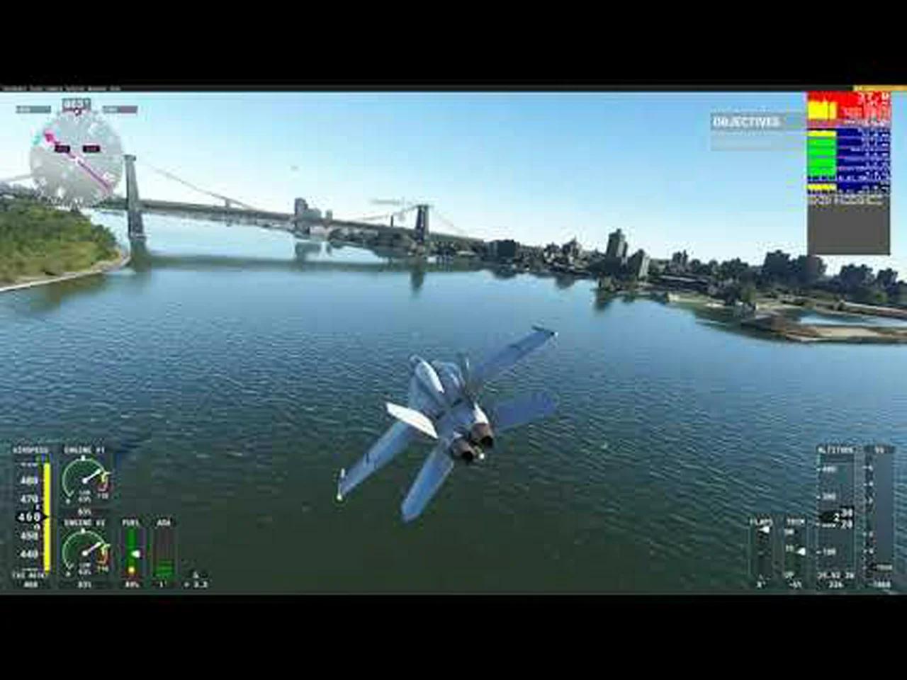 4K - RTX3090 Microsoft Flight Simulator Ultra Setting Gameplay NYC