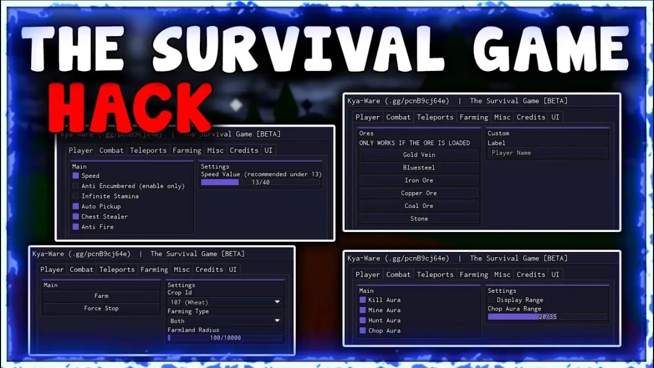 Updated The Survival Game Script Hack Auto Farm Tp To Any Ore Kill Aura And More Pastebin 2023