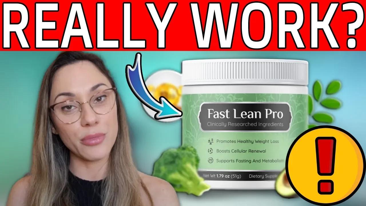 FAST LEAN PRO ((⚠️BE CAREFUL!⚠️)) Fast Lean Pro Review - Fast Lean Pro ...