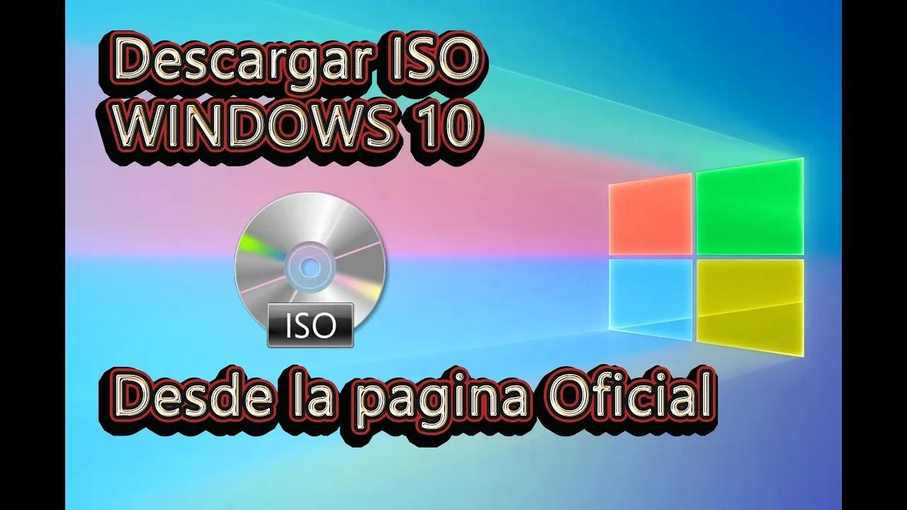 Descargar imagen ISO de Windows 10 y 11 de la página oficial de Microsoft
