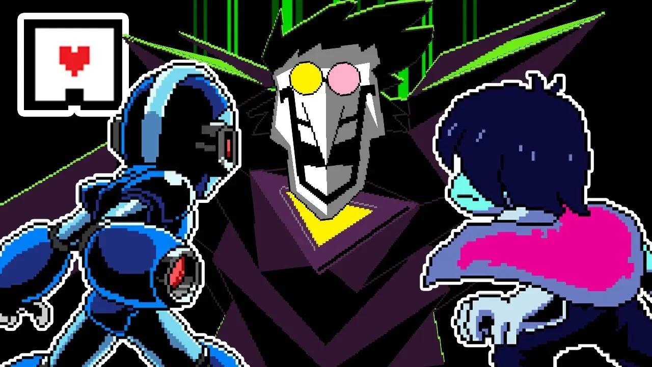 Deltarune Chapter 2 - BIG SHOT [16-bit; SNES; Mega Man X style]