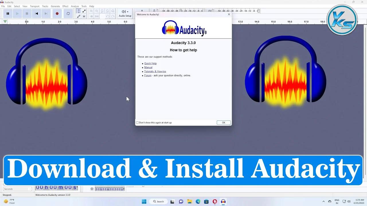 How To Download And Install Audacity 3.3 On Windows 11/10/8/7