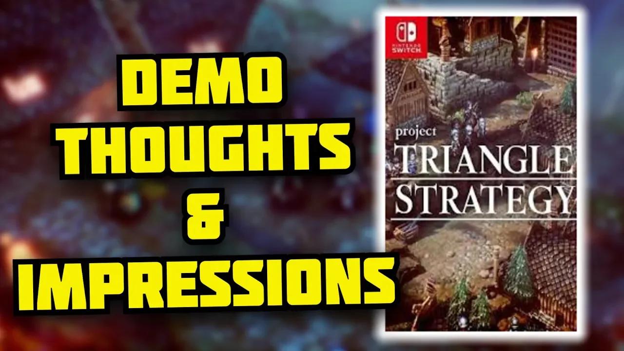 Project Triangle Strategy Demo on Switch - Thoughts and Impressions