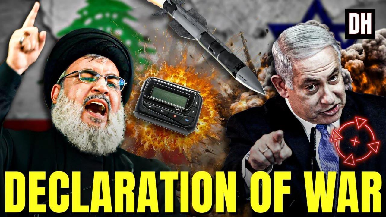 Israel Crosses Hezbollah's RED LINE, War Explodes Over Lebanon Pager Attack