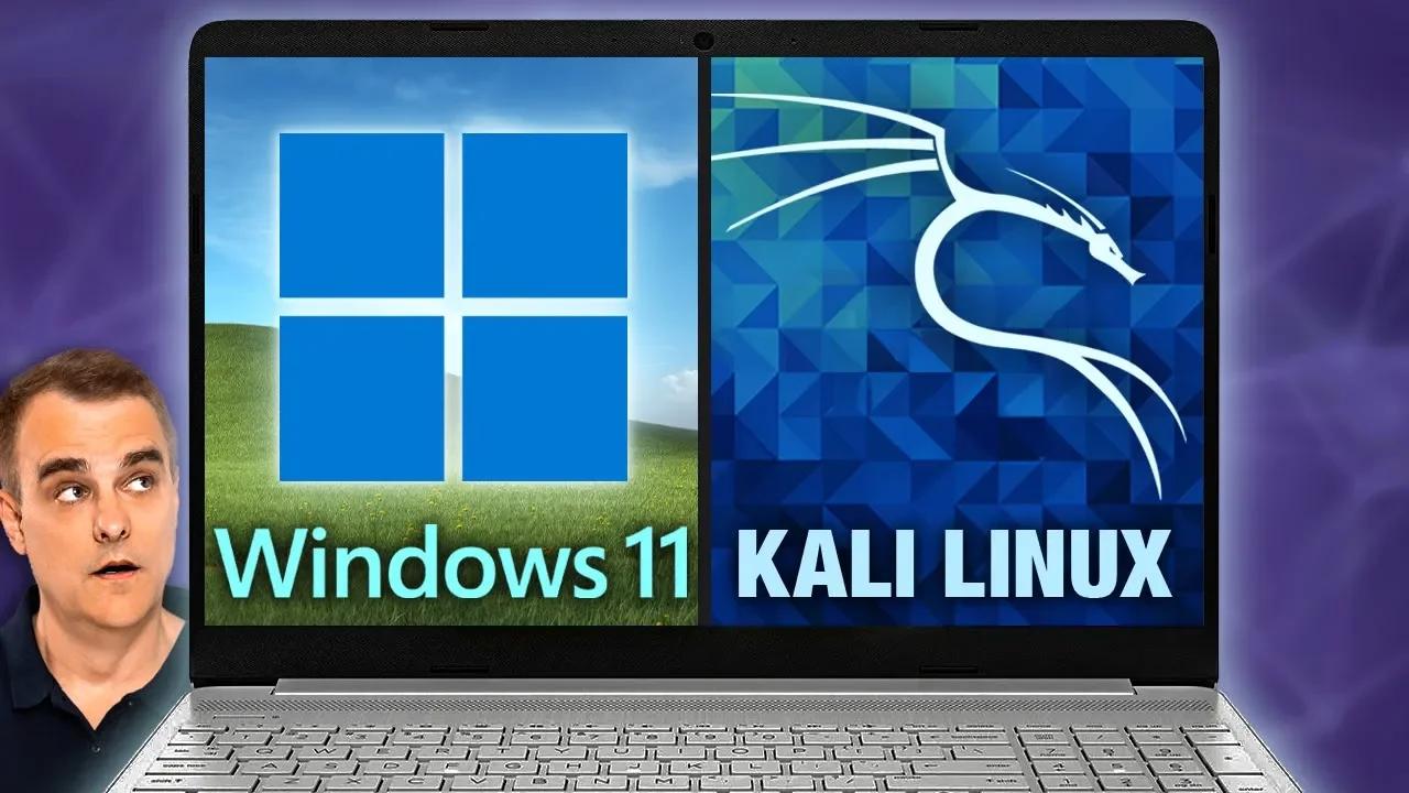 Kali Linux and Windows 11 Dual Boot in 10 minutes