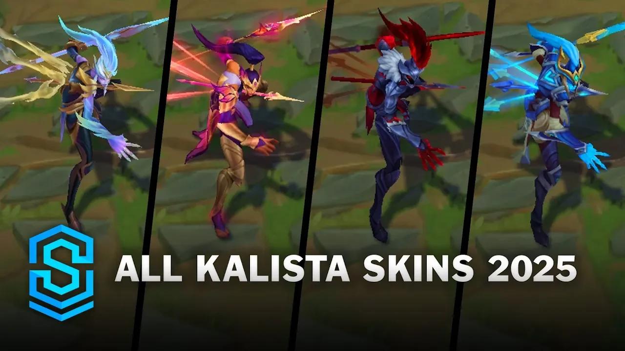 All Kalista Skins Spotlight 2025