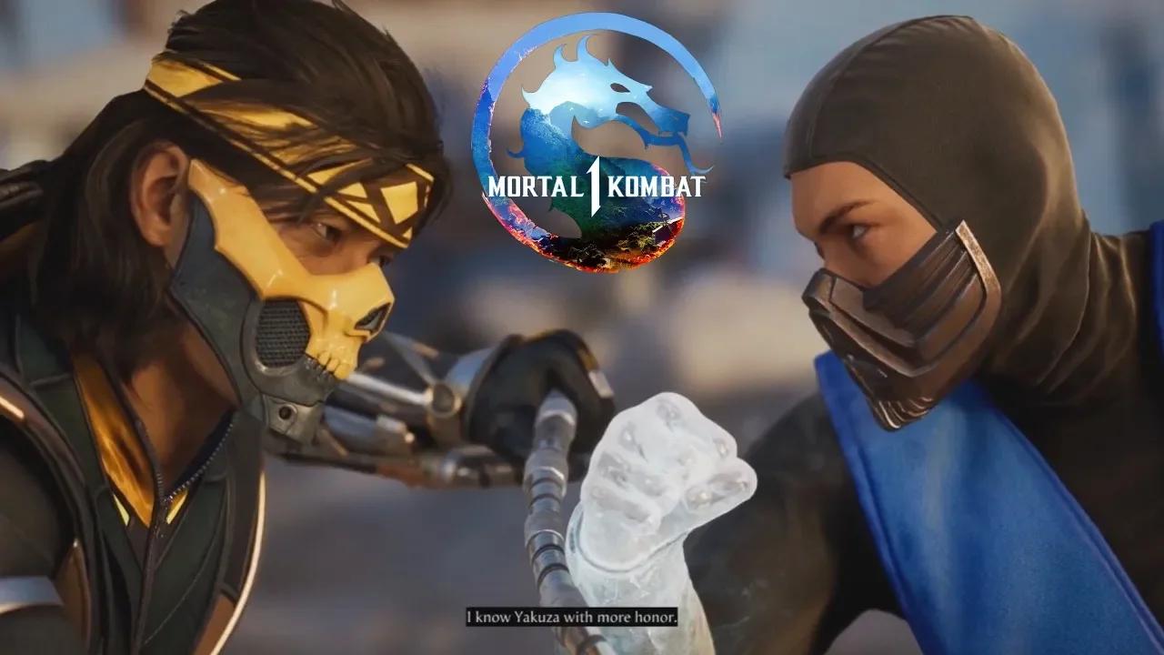 Mortal Kombat 1 Takeda Vs Sub Zero Mortal Kombat 1995 Skin Gameplay