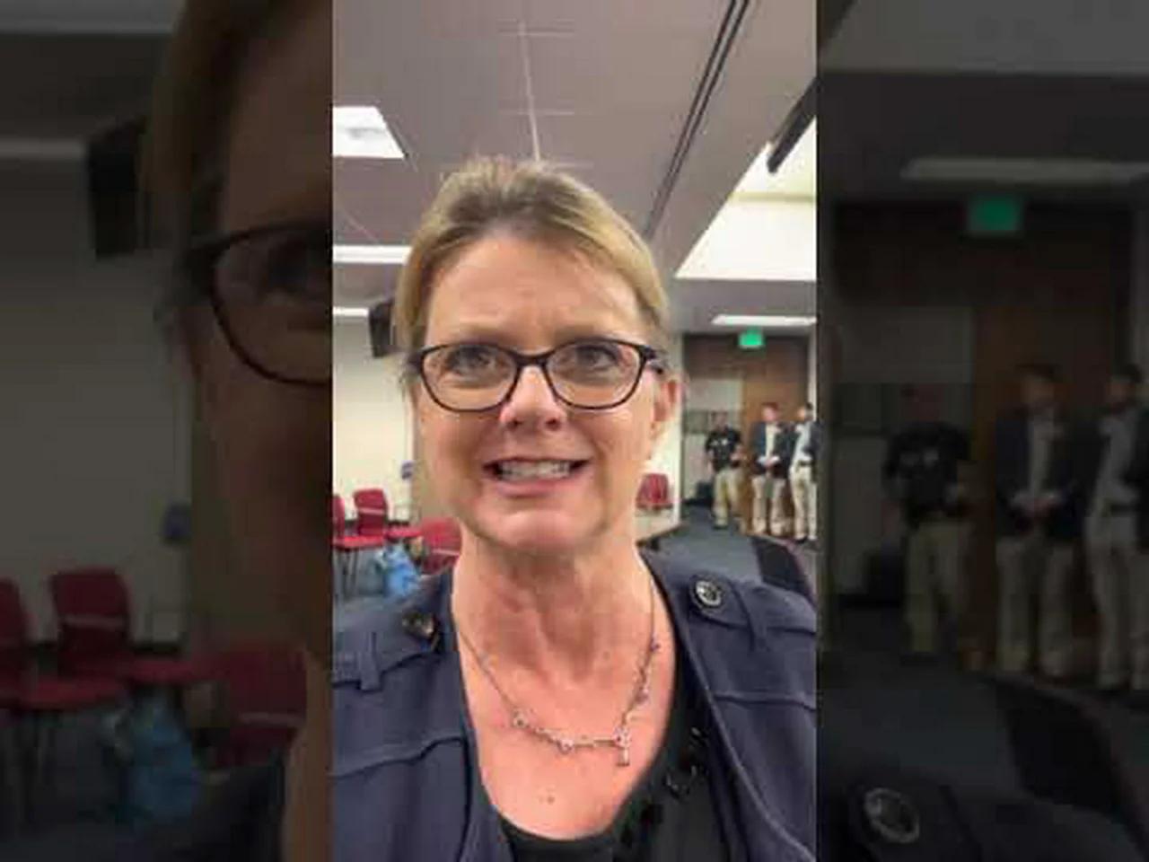 Senator Kelly Townsend shares her initial comments after the ...