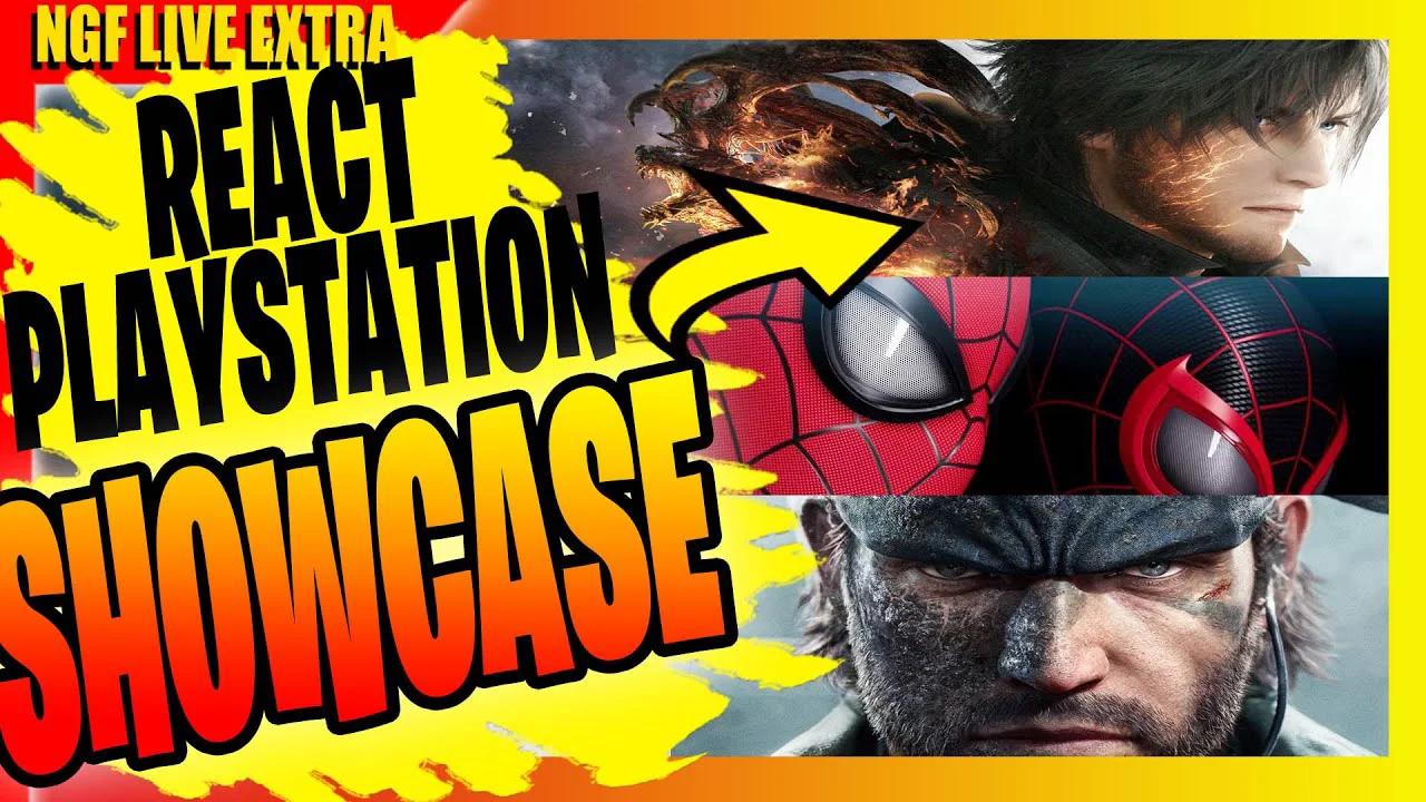 PlayStation Showcase REACT
