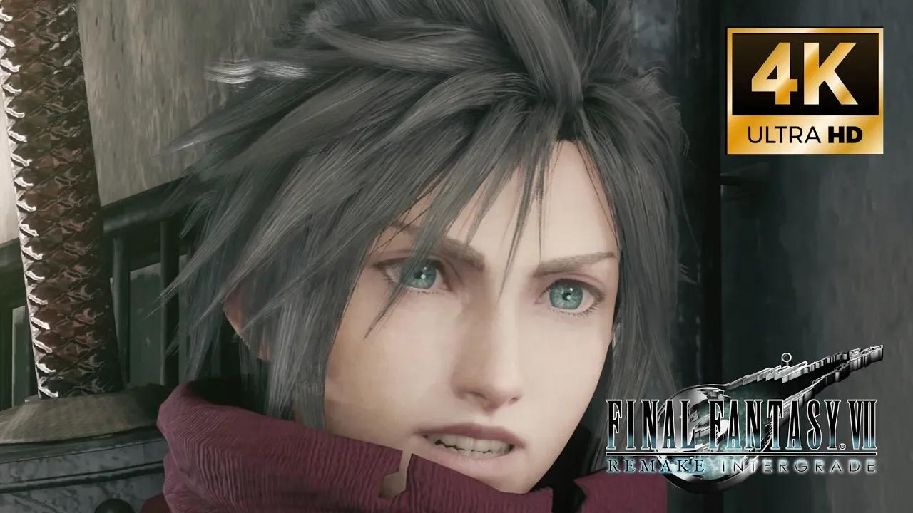 Cloud Kingdom Hearts MOD 4K Final Fantasy 7 Remake Bar Scene Tifa