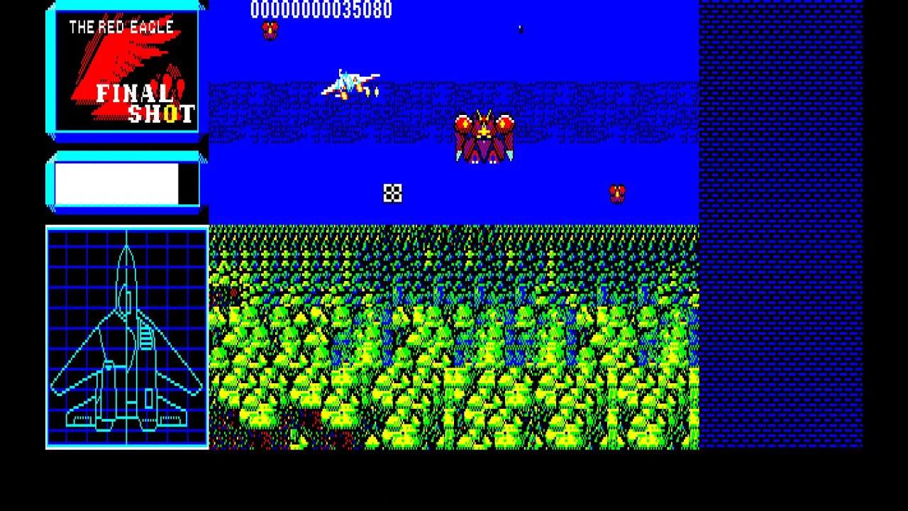 Sharp X1 Game: Final Shot (198x ASCII)