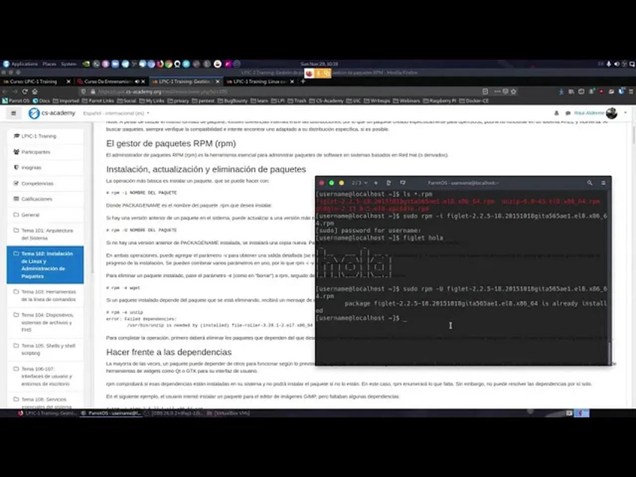 Aprende Linux desde Cero - Instalar y eliminar paquetes con rpm