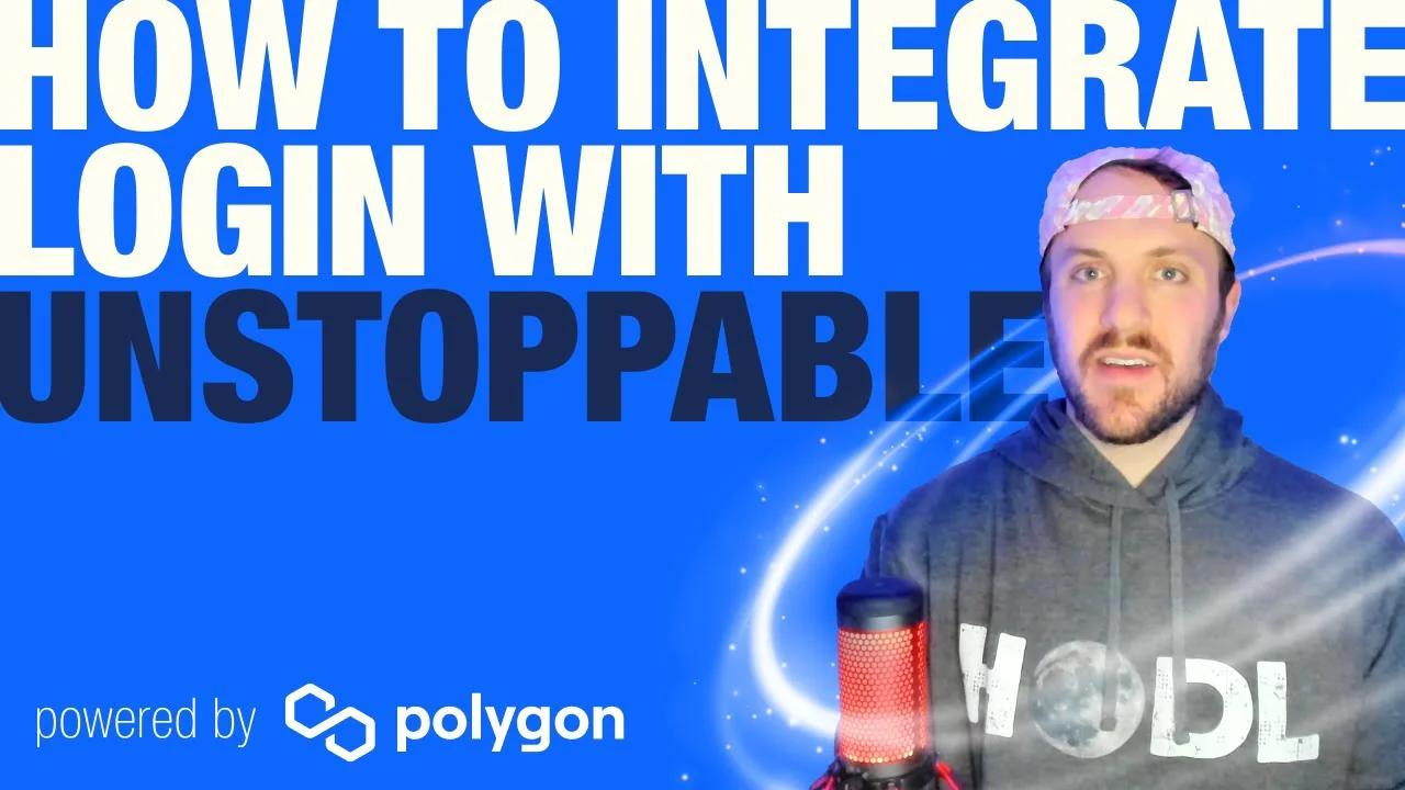 Tutorial: Integrating Login With Unstoppable