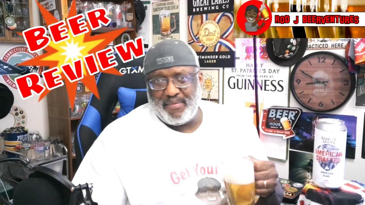 Sam Adams X American Giant American Crafted Lager Beer And Program