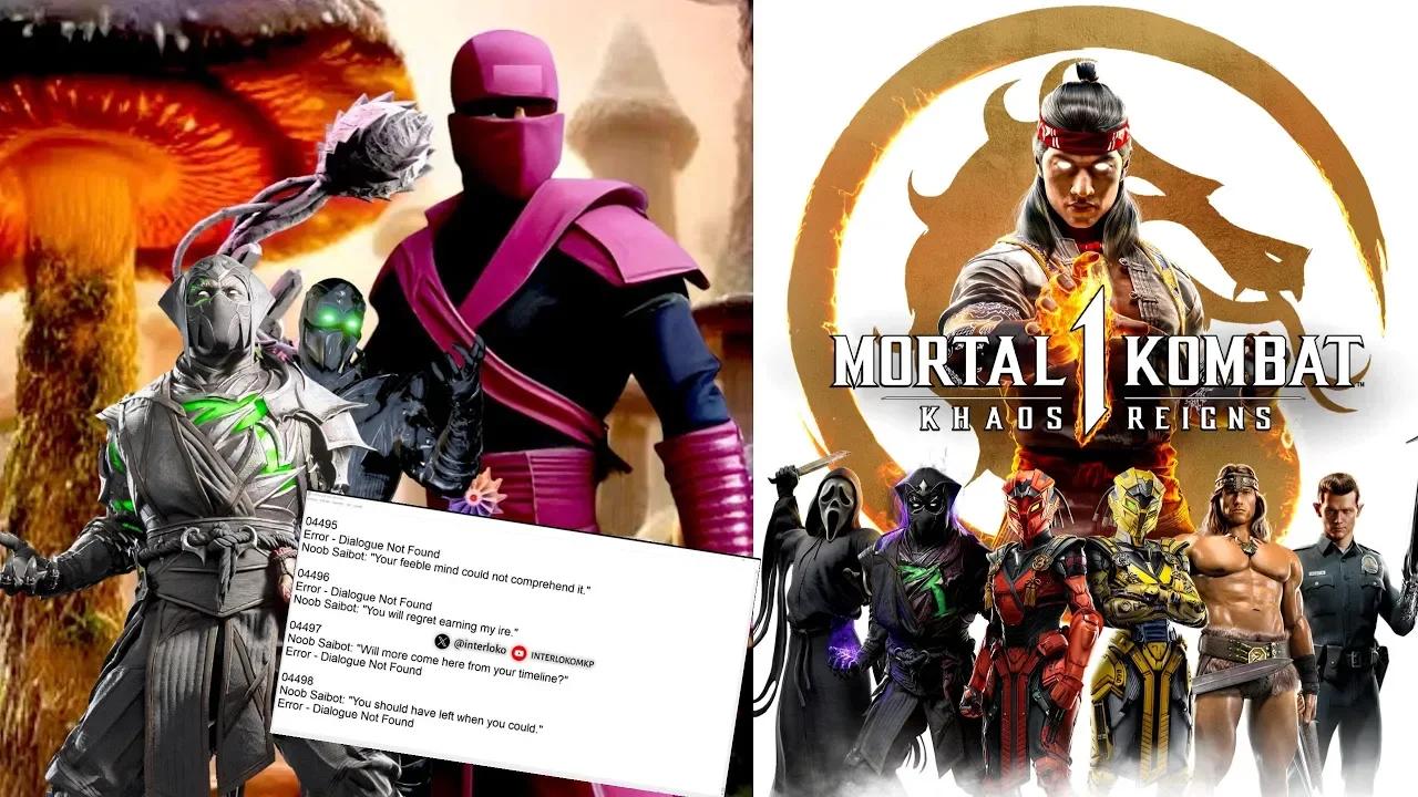 MK1 Khaos Reigns Secret Pink Floyd Fight Discovered & Noob Secret ...