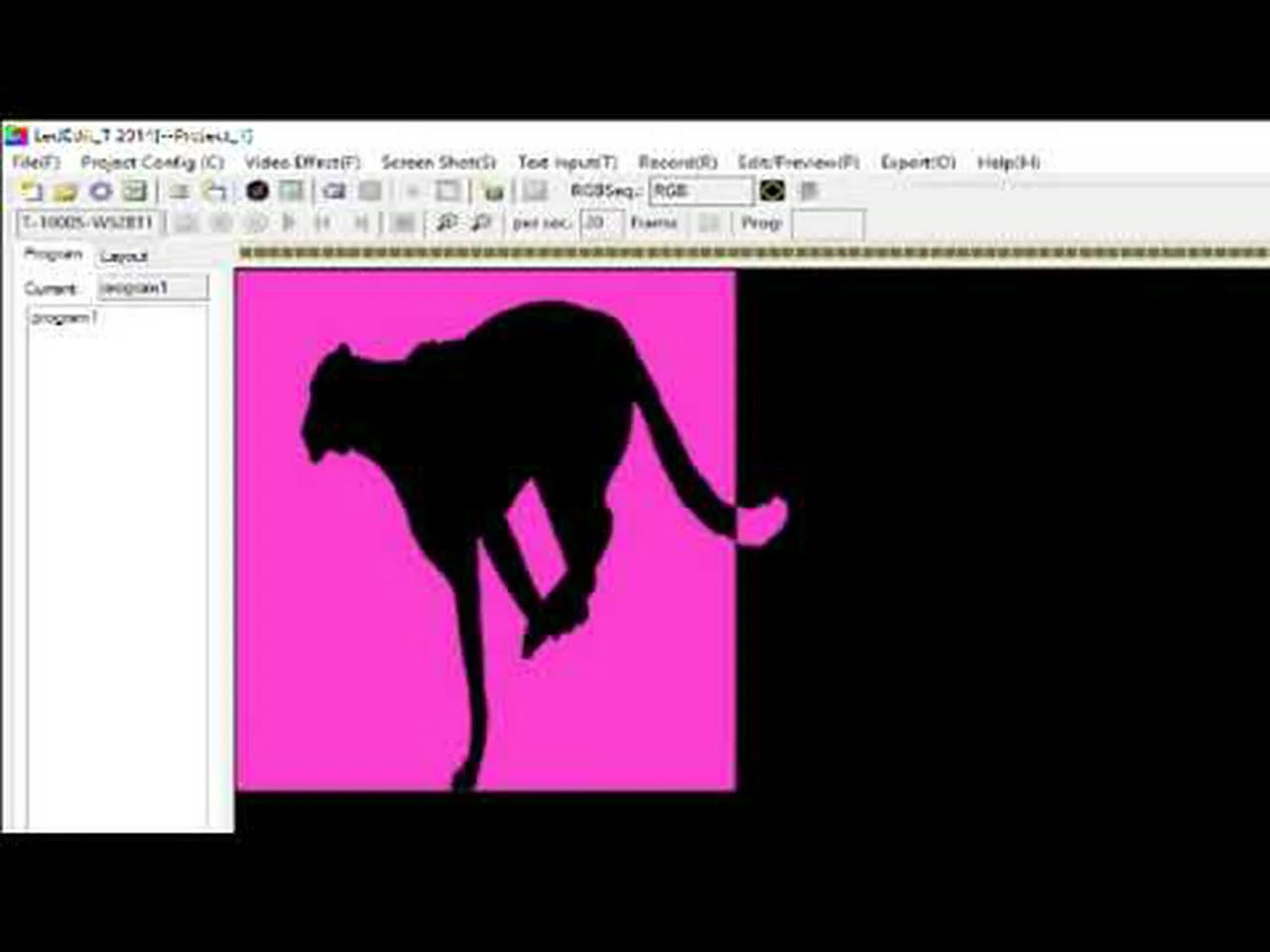 Free led effects : Animal Effects