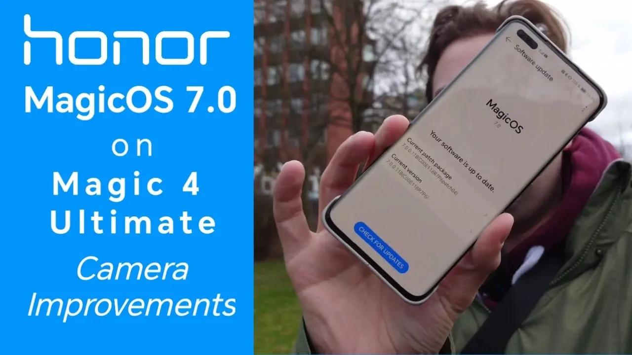 Honor Magic 4 Ultimate - Magic OS 7.0 Camera improvements
