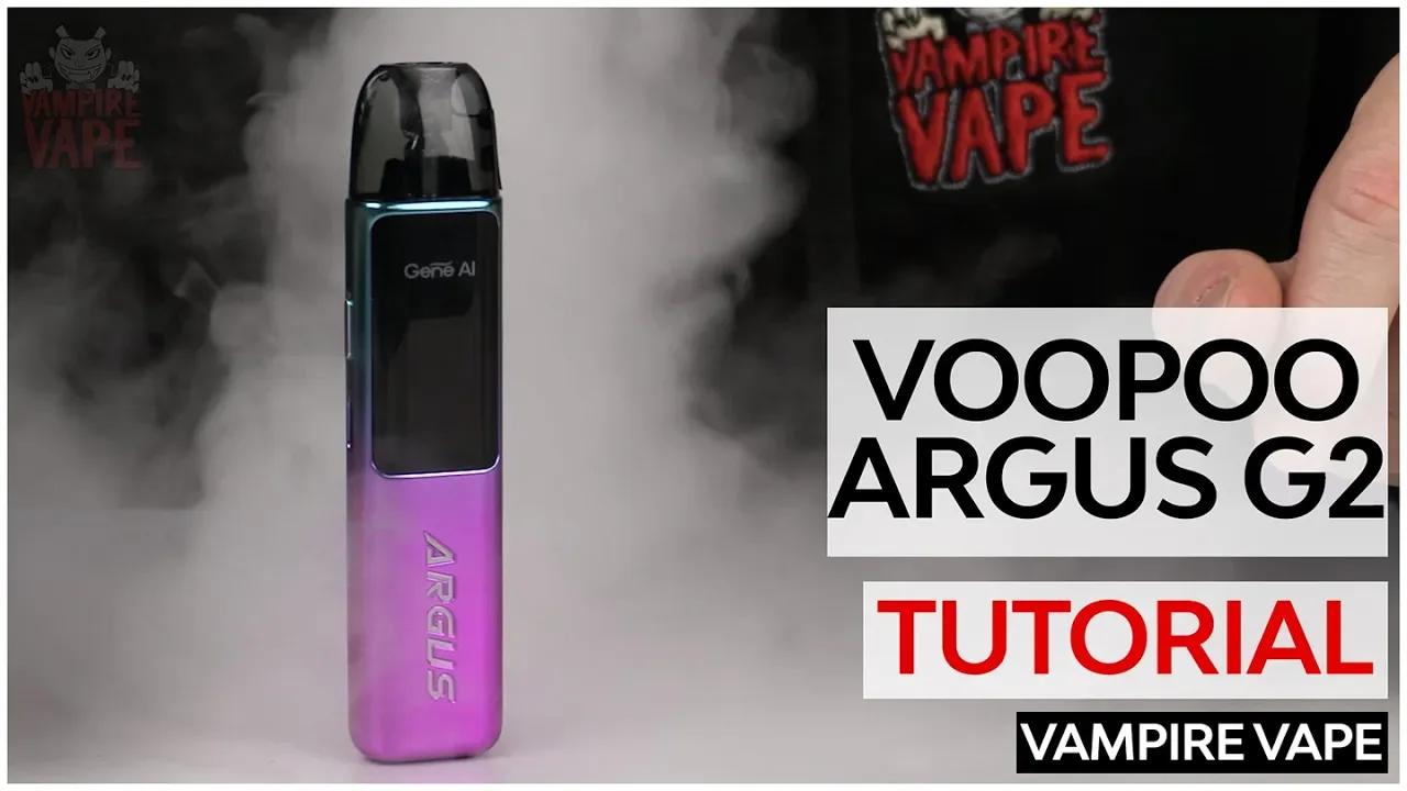 VooPoo Argus G2 Tutorial