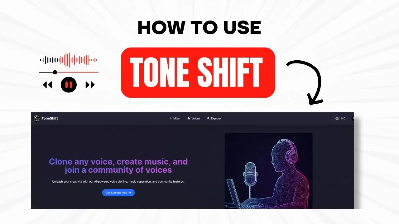 How to Use Tone Shift & Beyond: Mastering AI Audio Editing | Tools Redsglow