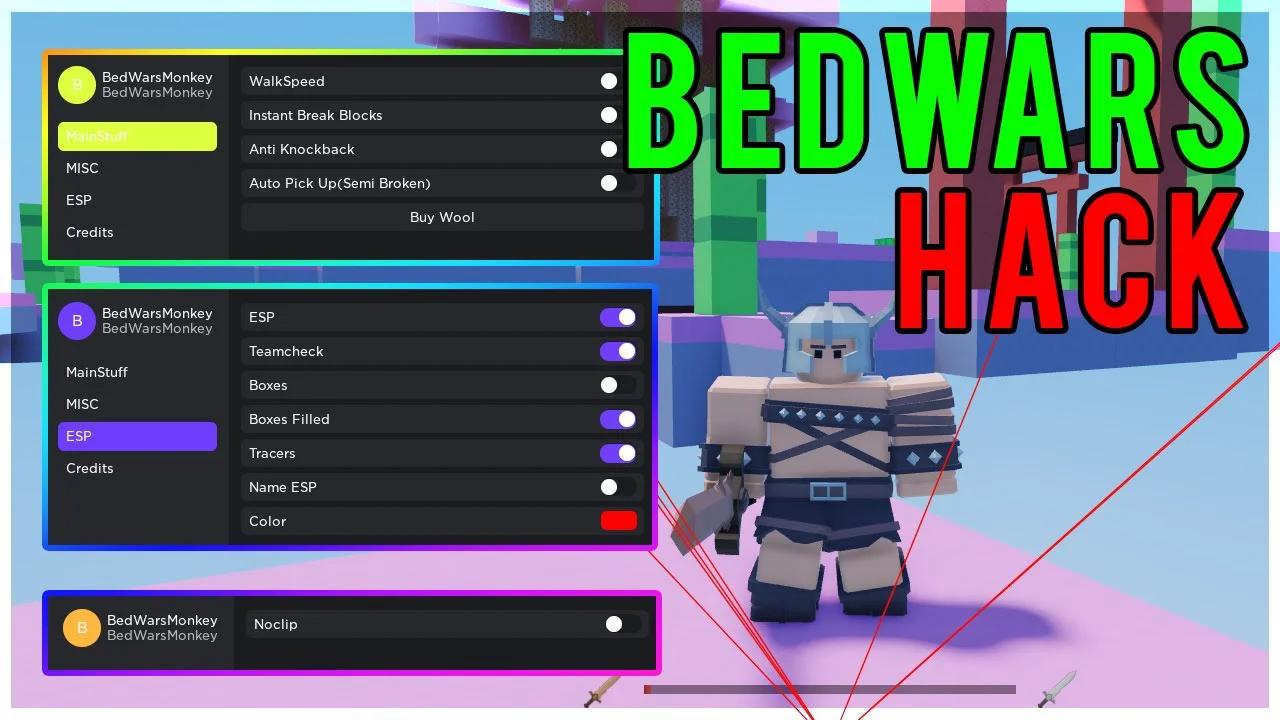 ROBLOX BEDWARS NEW SCRIPT HACK | OP GUI WORKING