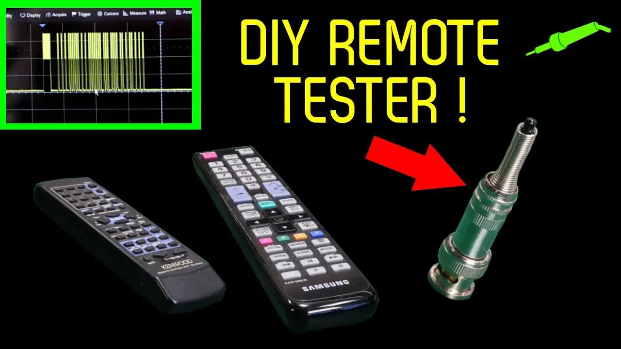 🔴 Build A Remote Control Tester ! - Test Infrared Remotes - No.1245