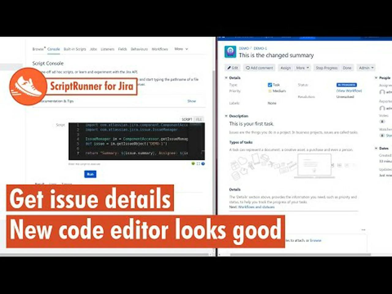 Scriptrunner For Jira Get Issue Details