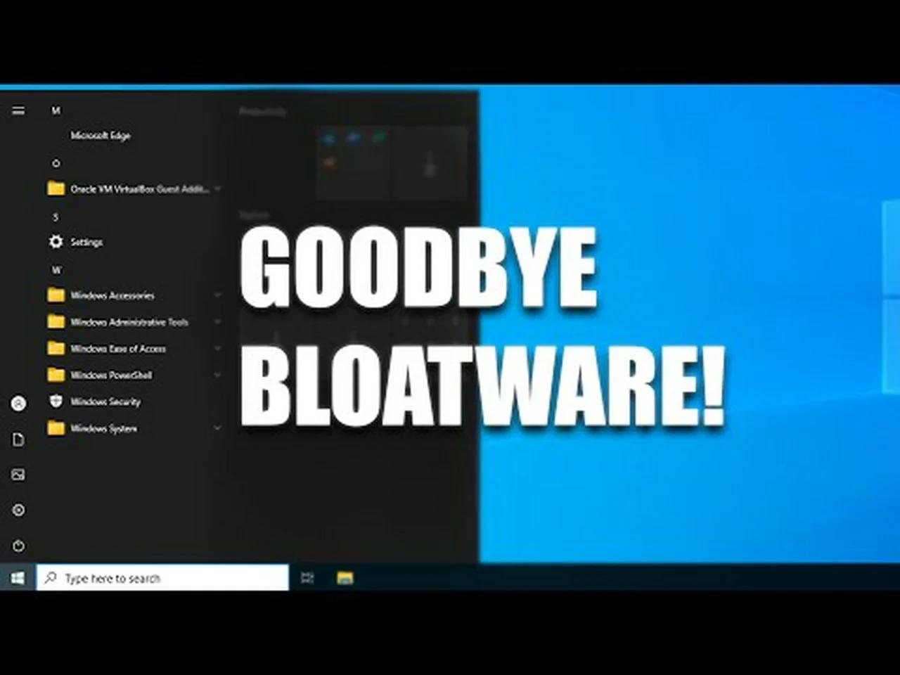 Removing A Bloatware On Your Windows 10 With This Powershell Script
