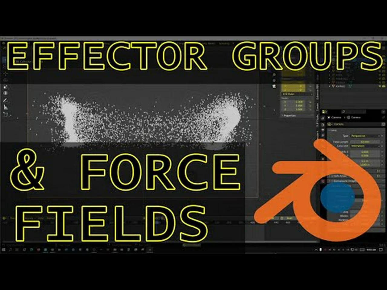 Tutorial - Influence Specific Particles With Force Fields Using Effector Groups