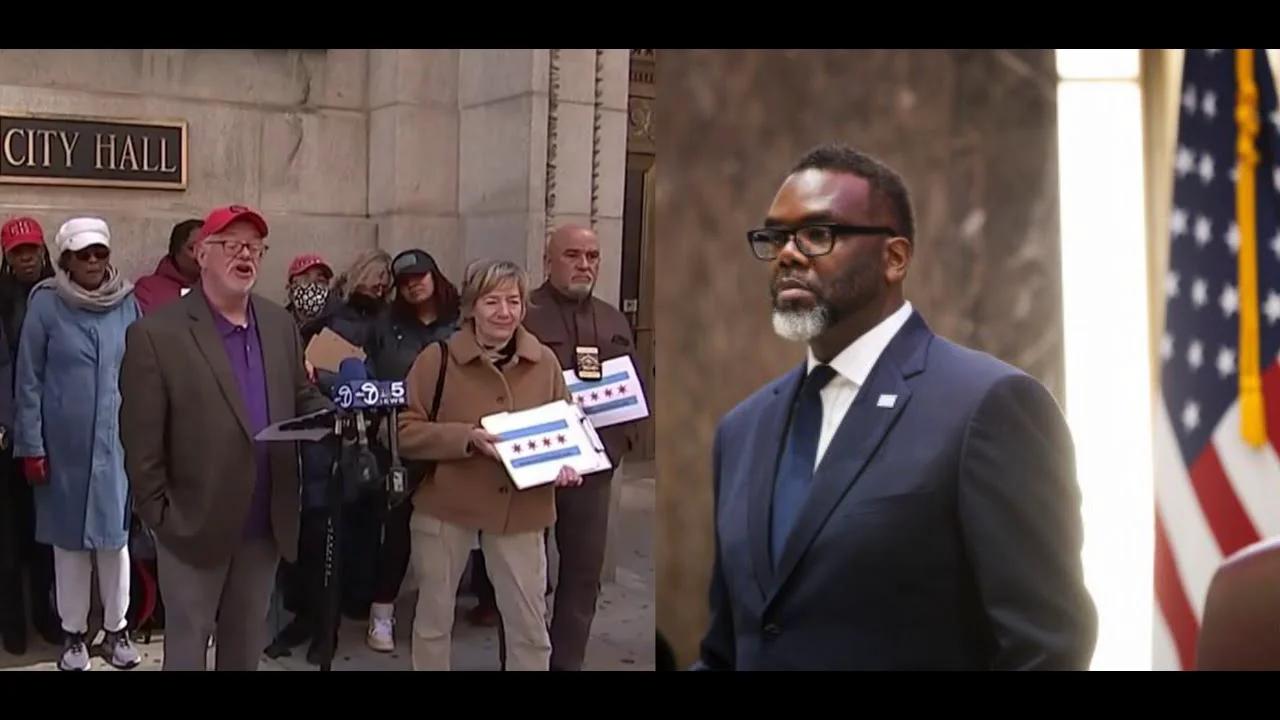 The Recall Against Chicago Mayor Brandon Johnson Organizer Daniel ...