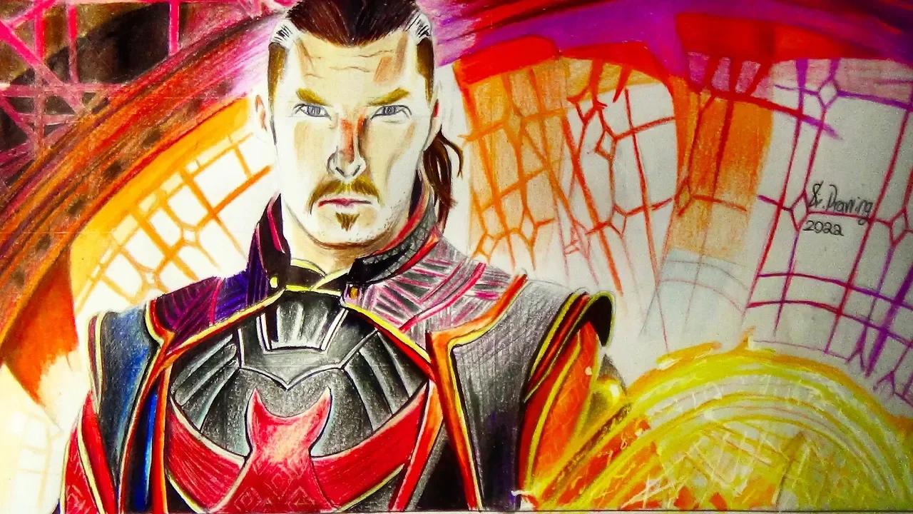 Drawing Defender Strange | Doctor Strange in the Multiverse of Madness