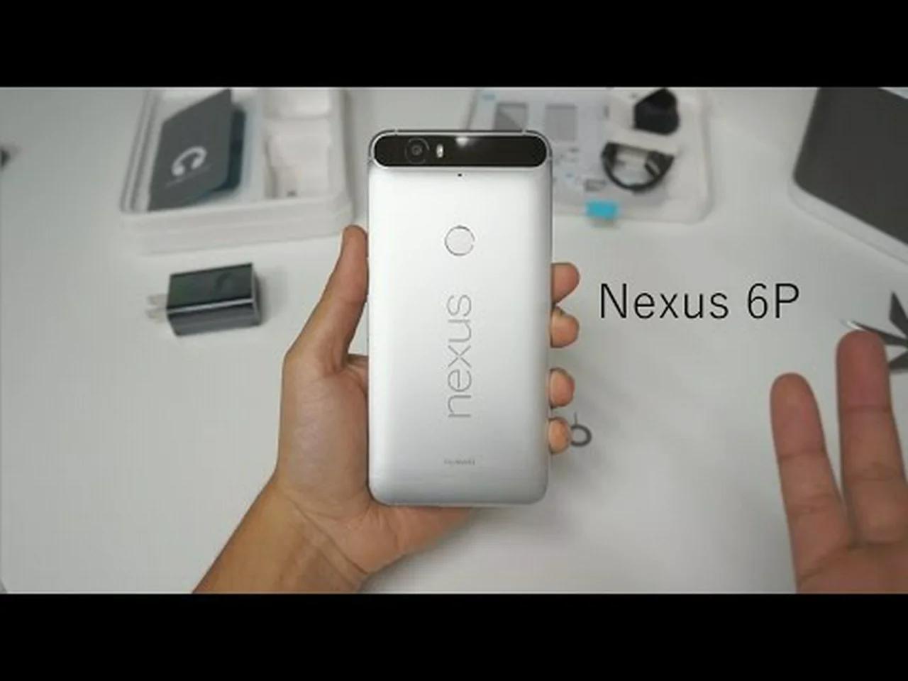 Nexus 6P: Unboxing No Bend Test