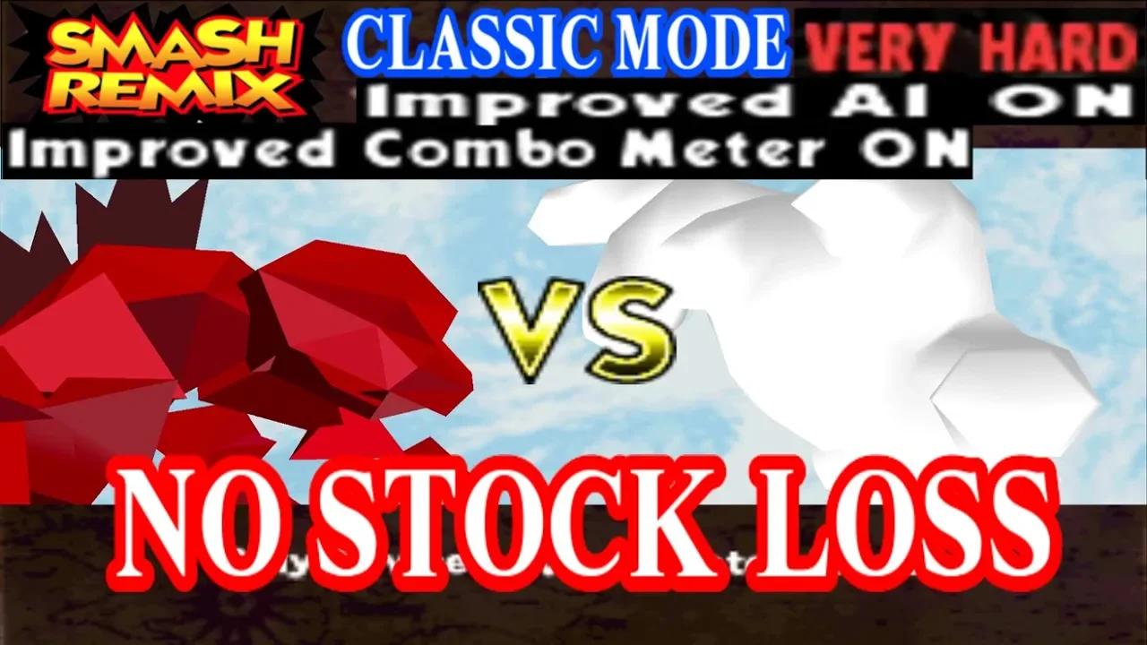 Smash Remix - Classic Mode Gameplay with Polygon Bowser (VERY HARD) No stock loss
