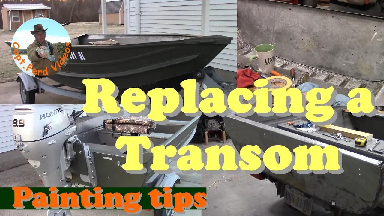 Transom Rebuild Replacement