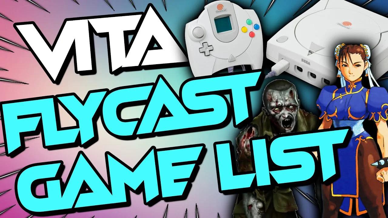 PS Vita FlyCast Compatibility List