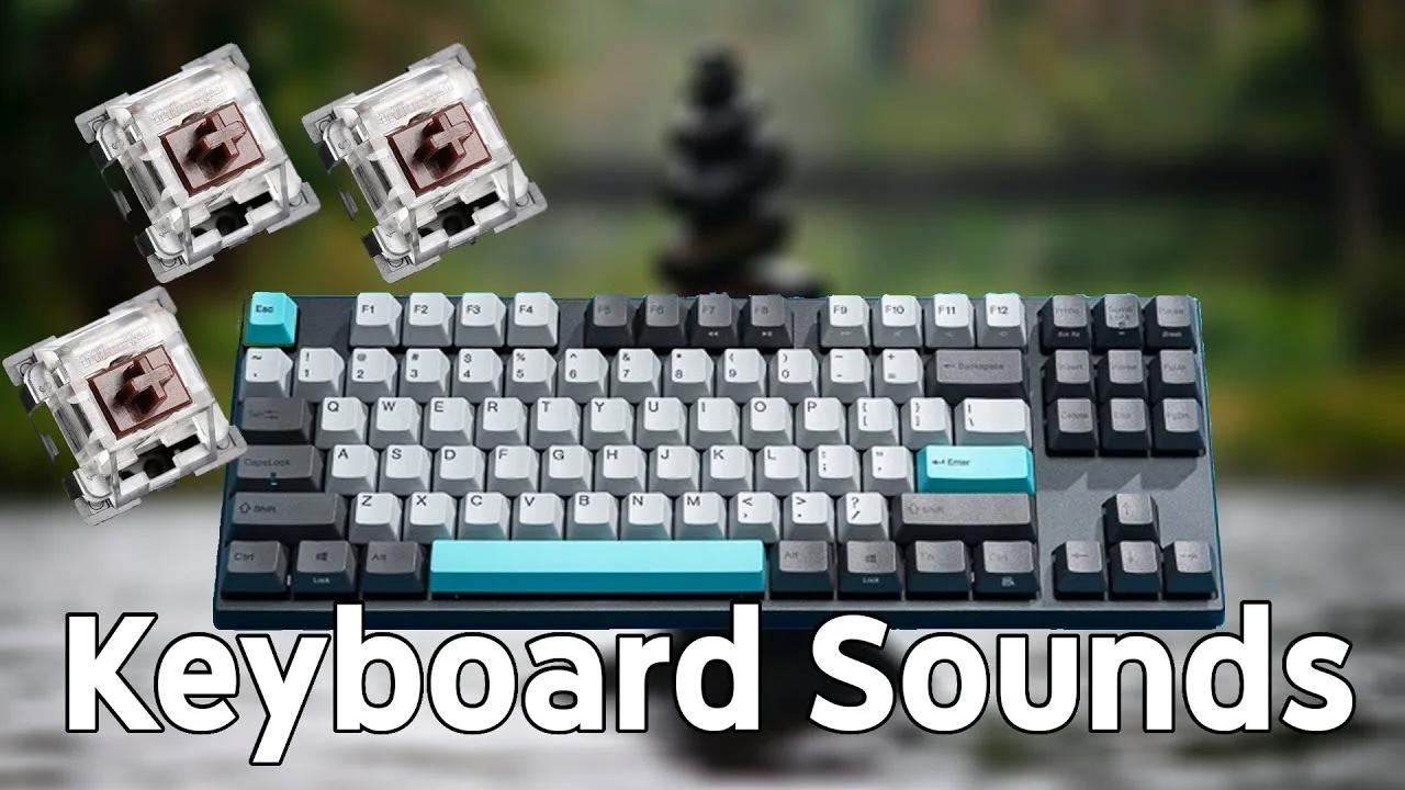 Relaxing Mechanical Keyboard Typing Sounds | Outemu Browns