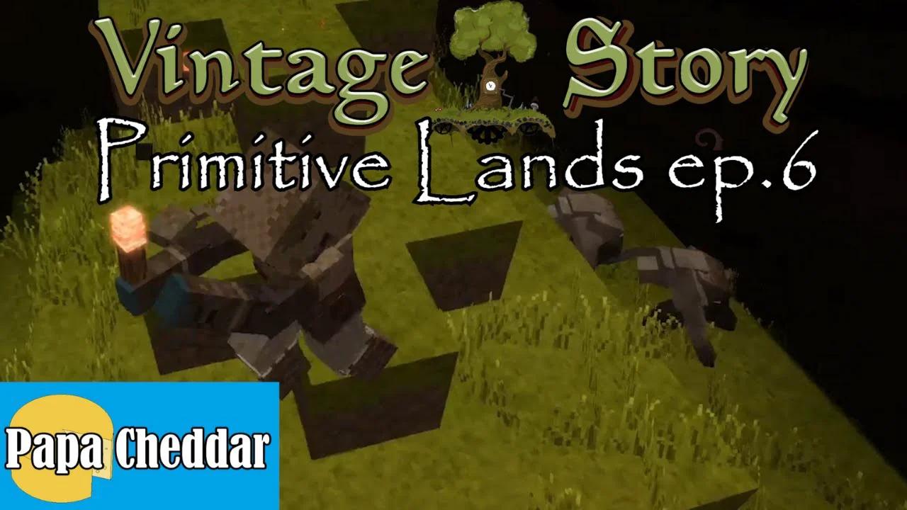 Primitive Lands EP 6 - Vintage Story (Wilderness Survival Difficulty ...